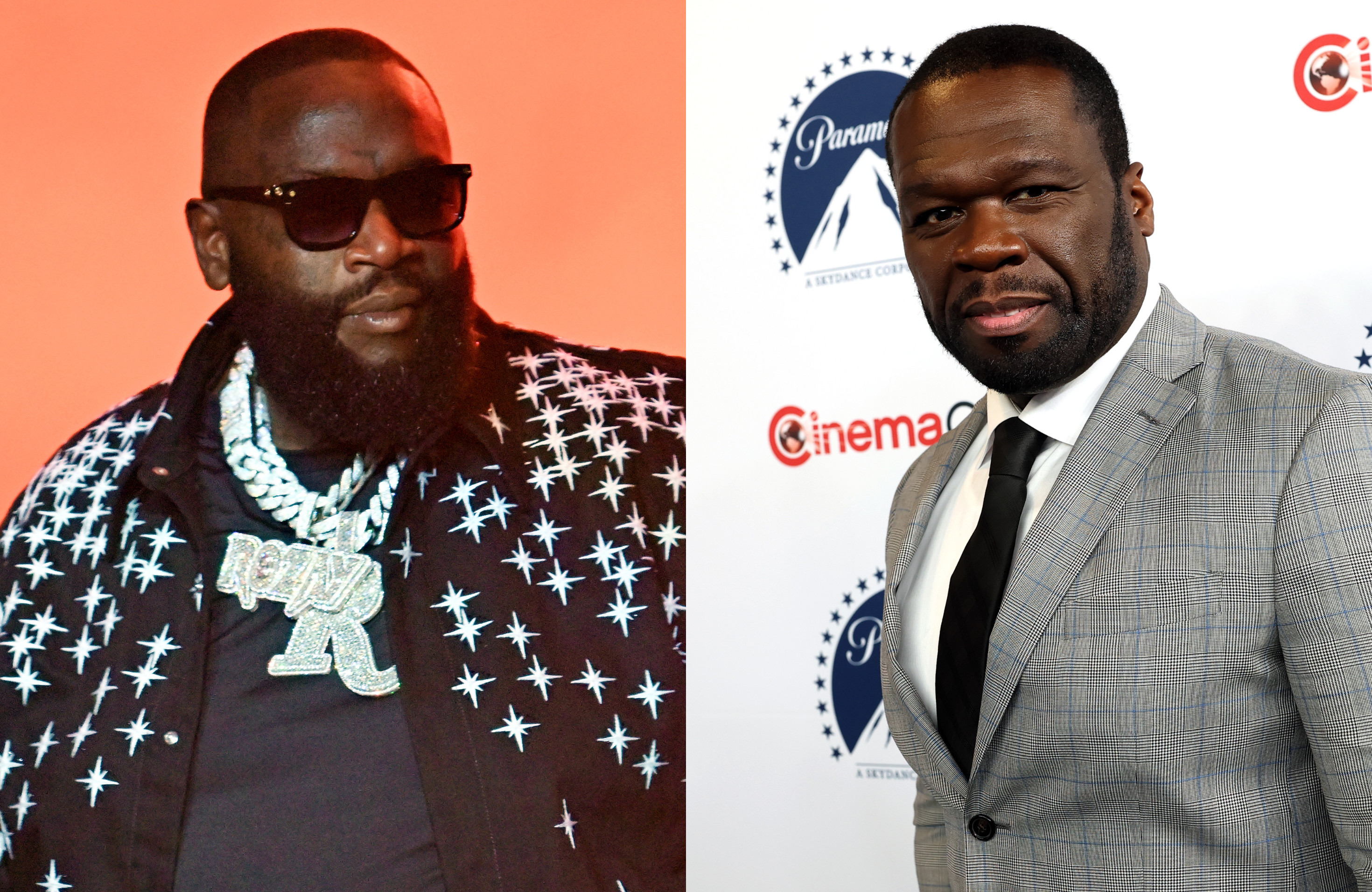 Rick Ross jokes about wanting to slap 50 Cent with his 'million-dollar ...