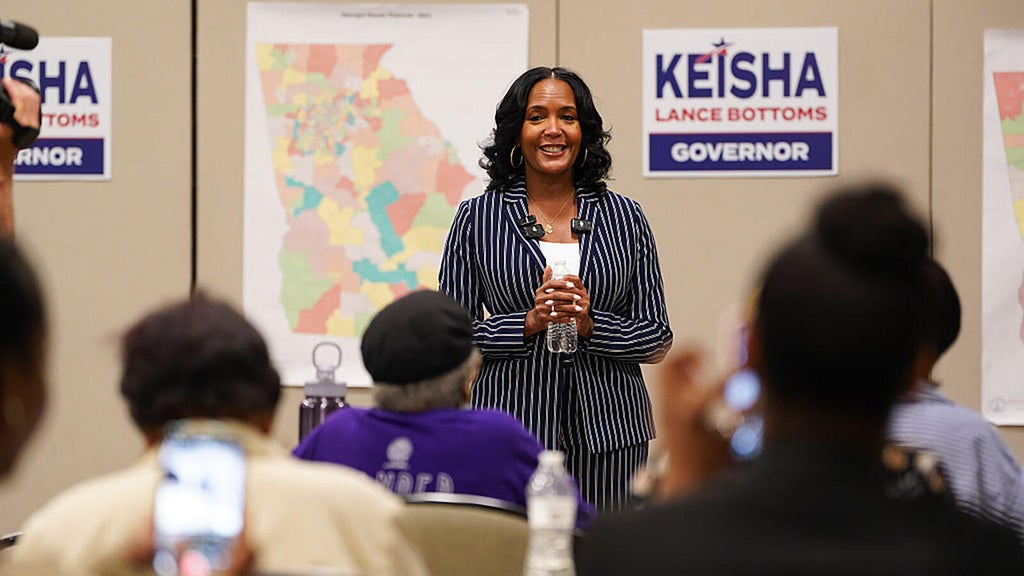 Keisha Lance Bottoms avoids runoff to win Georgia Democratic governor ...