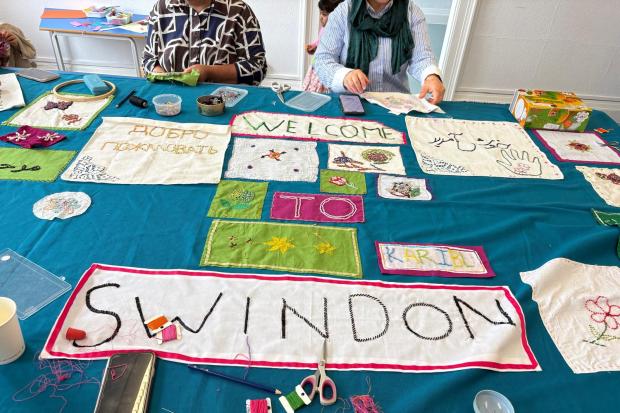 Swindon art group project aids members' wellbeing