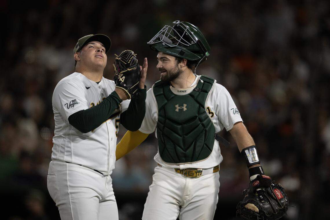 A's are in 1st place with losing record. Could they make playoffs and ...
