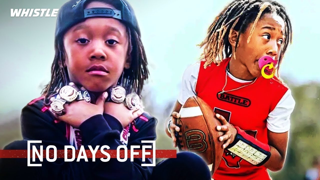 10-year-old QB prodigy has 25 rings!