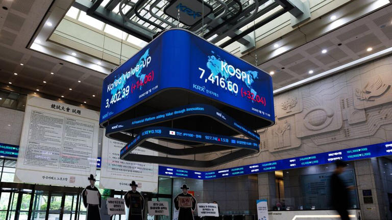 Asian markets today: Nikkei 225, Kospi fall on rising bond yields ...