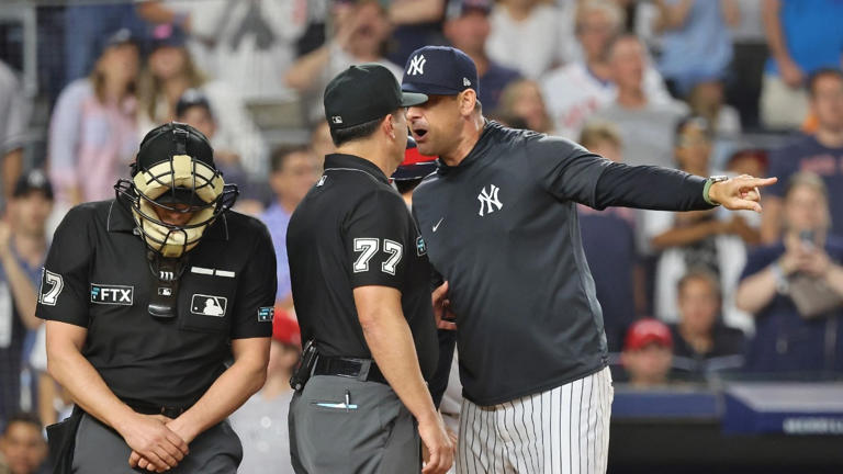 MLB: Déjà vu! Aaron Boone gets tossed by his old 2019 nemesis
