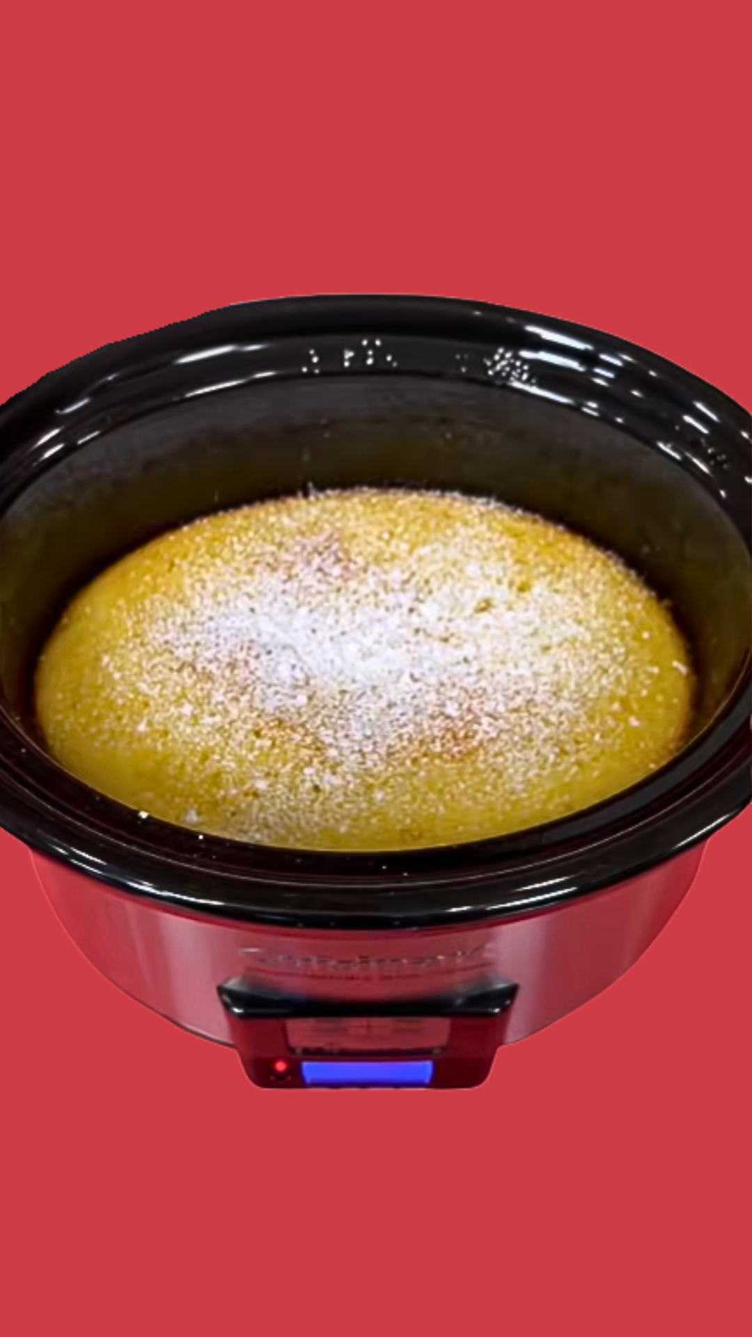 Slow cooker lemon lava cake recipe