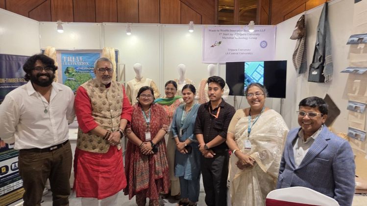 Tripura University sole university to showcase new-age fibre innovation ...