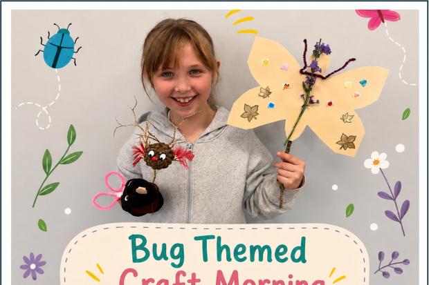 Children invited to join bug crafts and dance activities this May