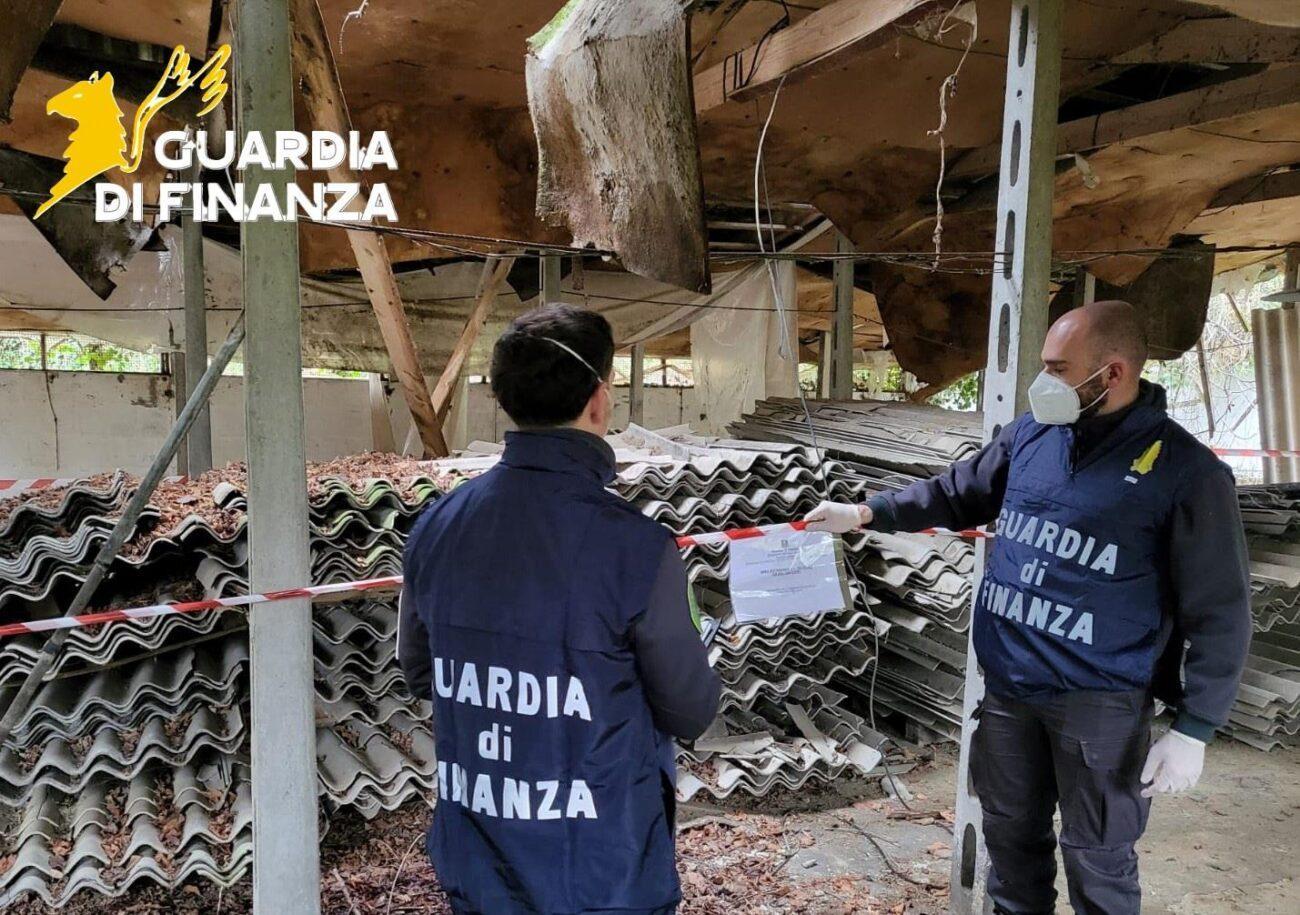 Operazione "Zero amianto", sequestrate 200 tonnellate di eternit