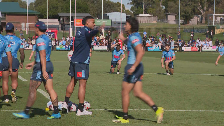 Crichton quashes concern after sitting out NSW training
