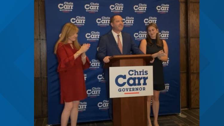 AG Chris Carr concedes Republican gubernatorial race; Rick Jackson ...