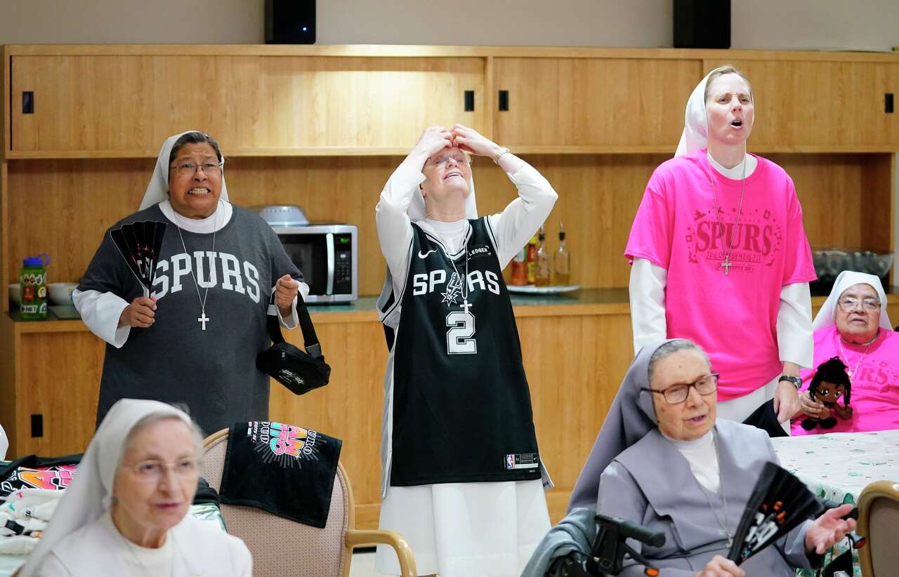 For these nuns, cheering on the San Antonio Spurs isn't just a habit ...