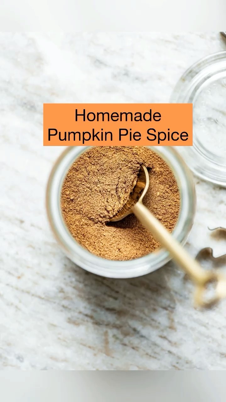 Homemade pumpkin pie spice is healthy, warming, delicious & easy to make!