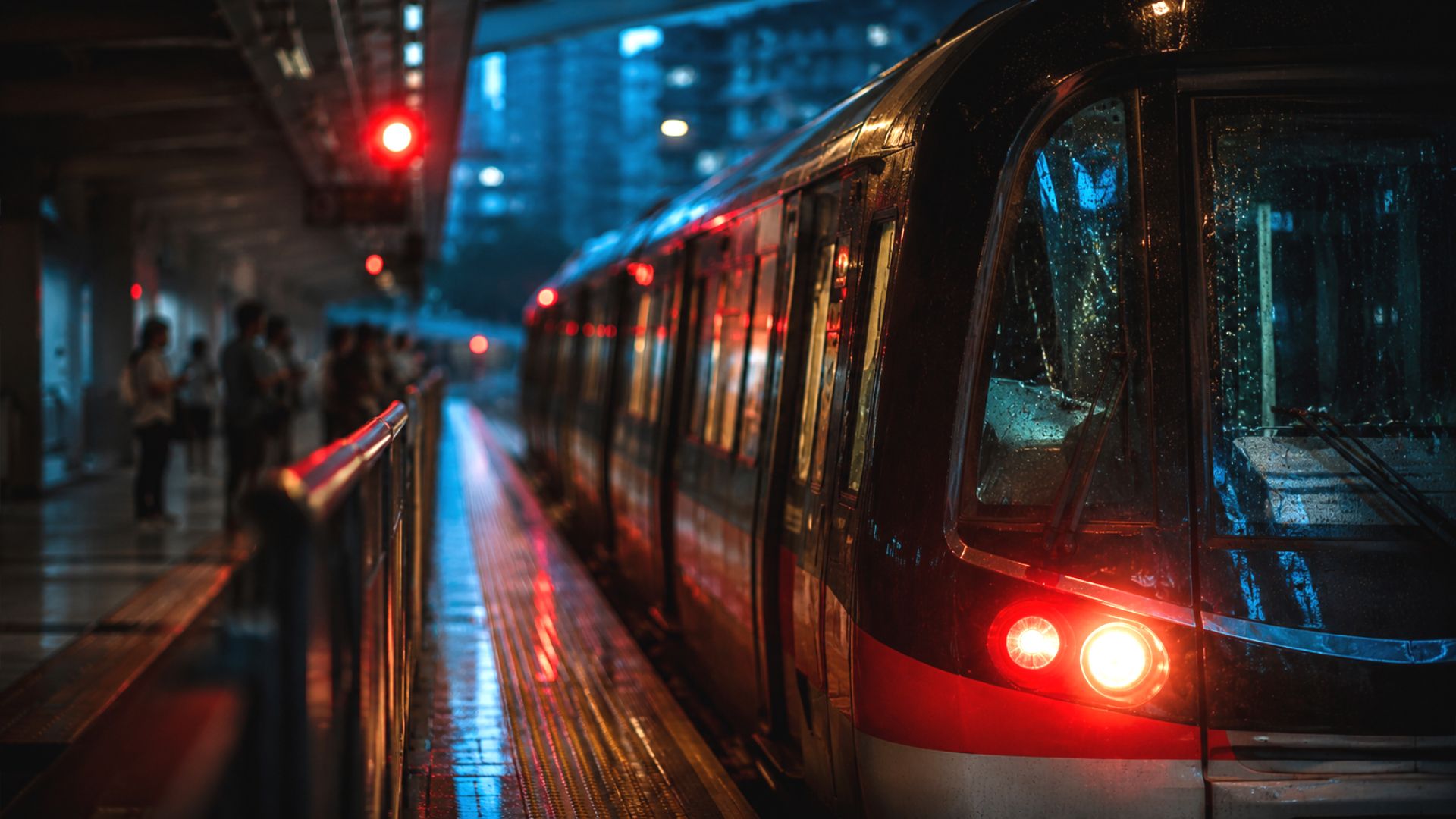 Man dies after falling in front of oncoming train at Segar LRT station