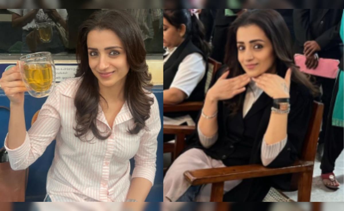 Trisha Krishnan's not-so-cryptic Karuppu BTS post has a Vijay ...