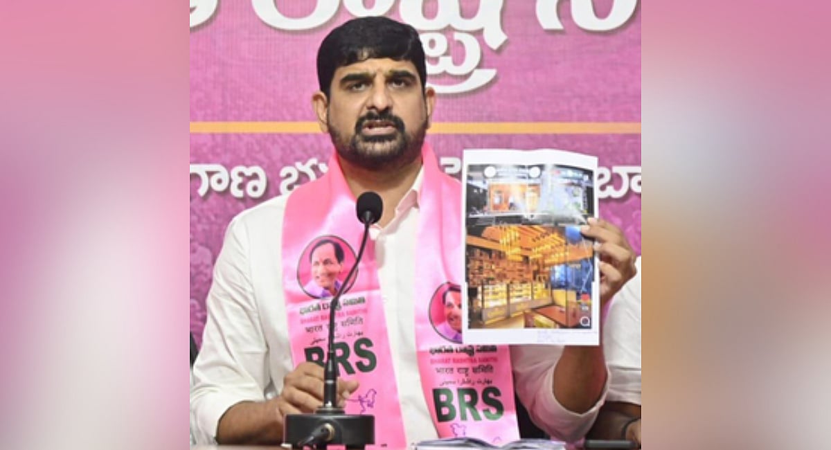 BRS to collector: Protect 8 acres of government land in Hyderabad