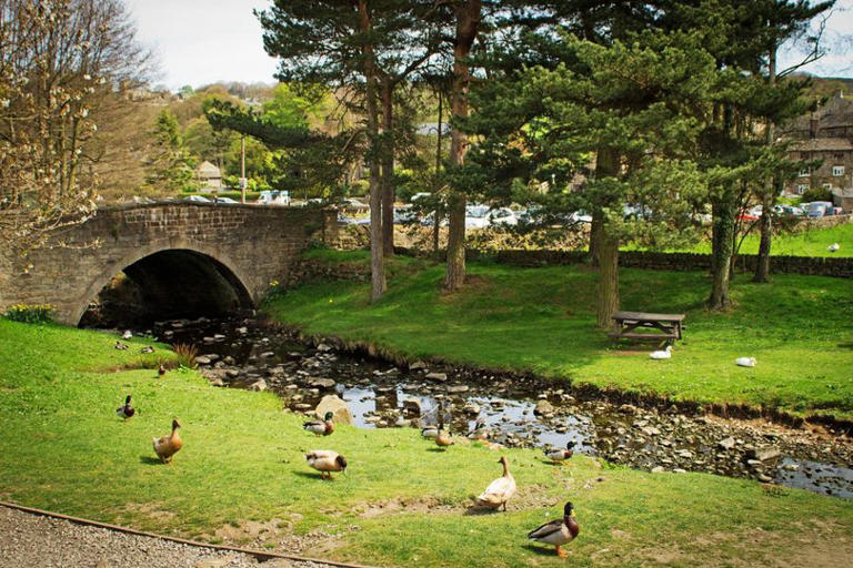 Yorkshire village frozen in time with ancient bridges and 'magical' stream