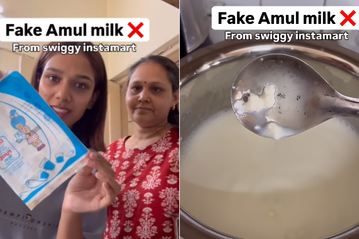 'Education is important': Woman calls 'fresh' milk ordered from Swiggy ...
