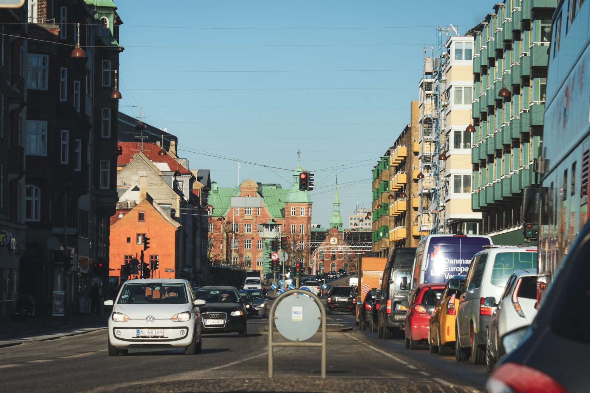 Europas 30 mest trafikerede byer