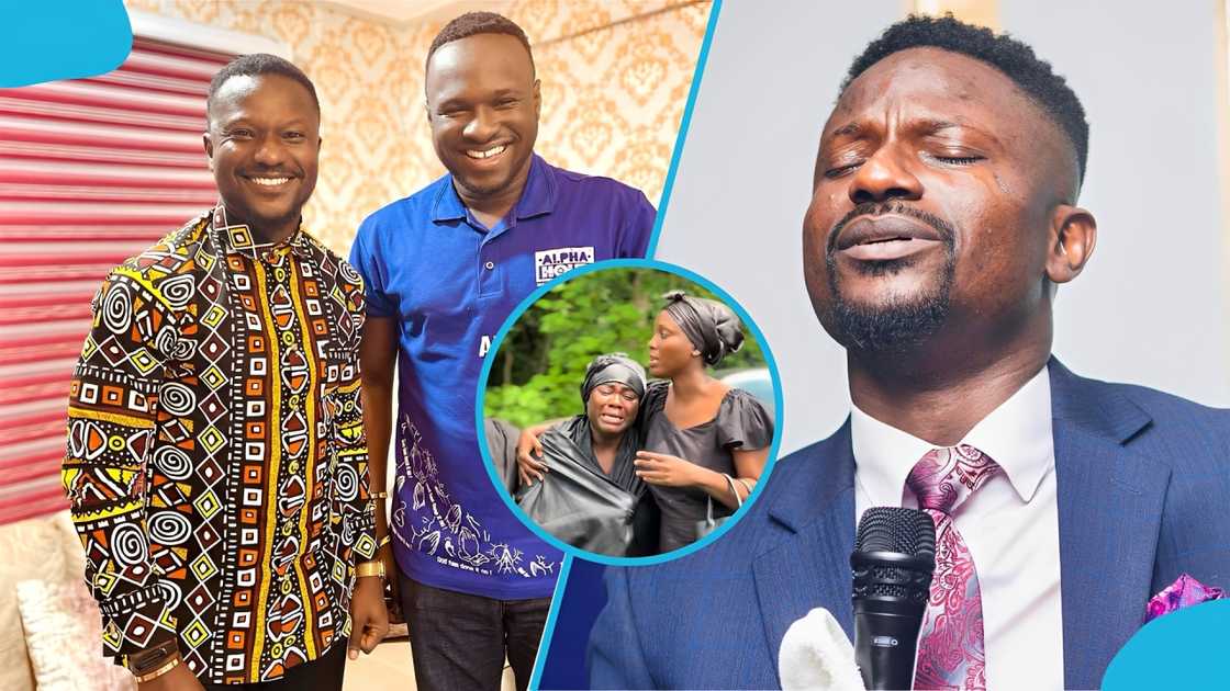 Heartbreak as pastor Daniel Boateng’s wife breaks down in tears at his ...
