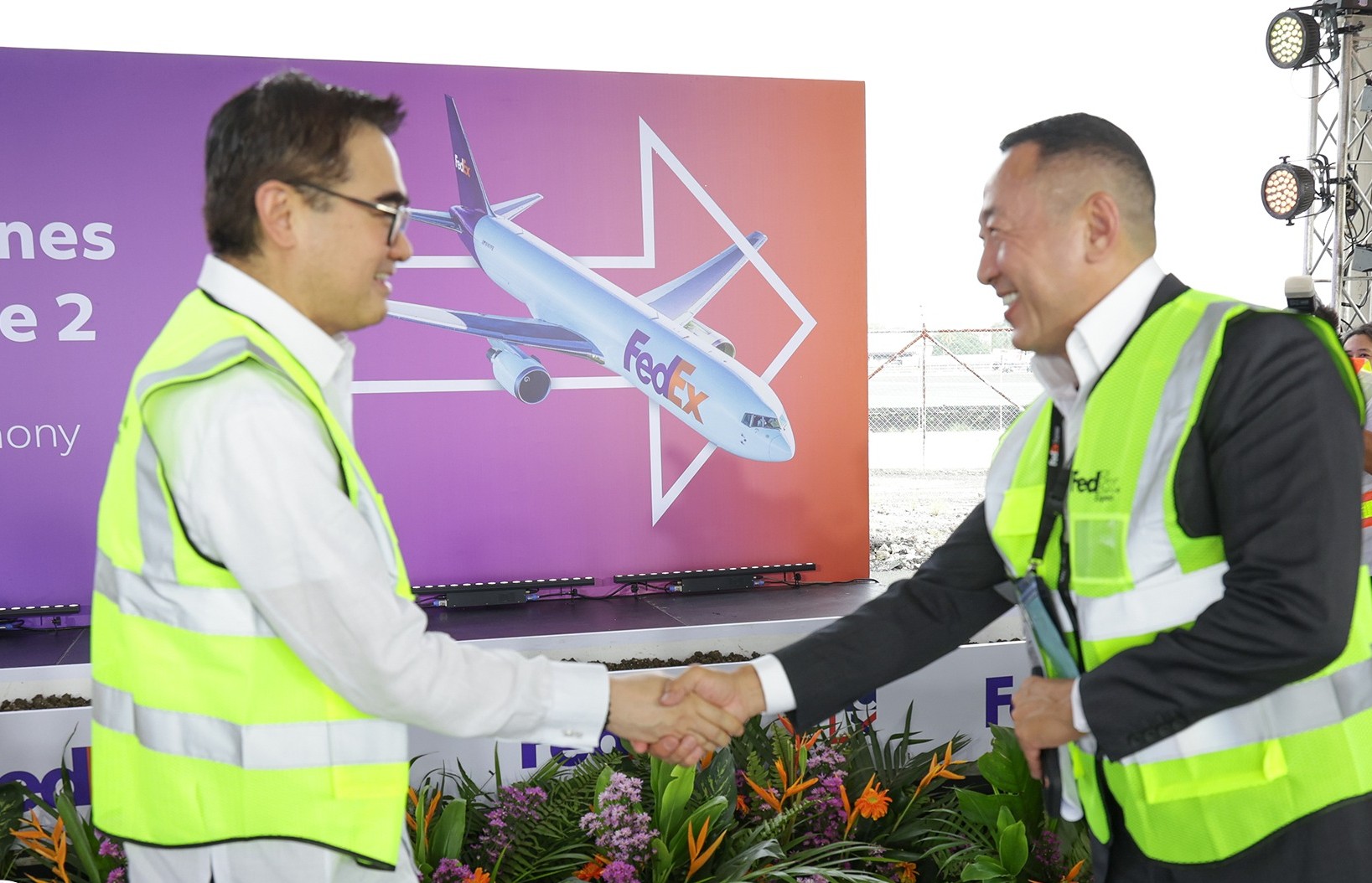 FedEx breaks ground on Clark facility expansion project