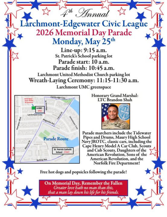 ‘A great example for us to hold up’: Memorial Day parade in Norfolk ...