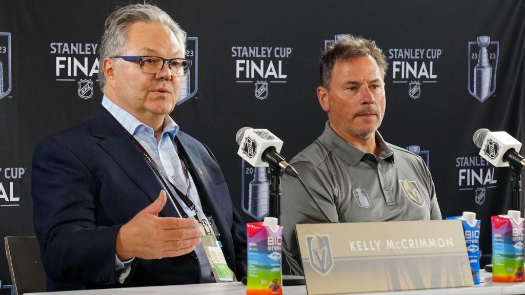 Vegas GM Kelly McCrimmon clarifies position on Bruce Cassidy situation