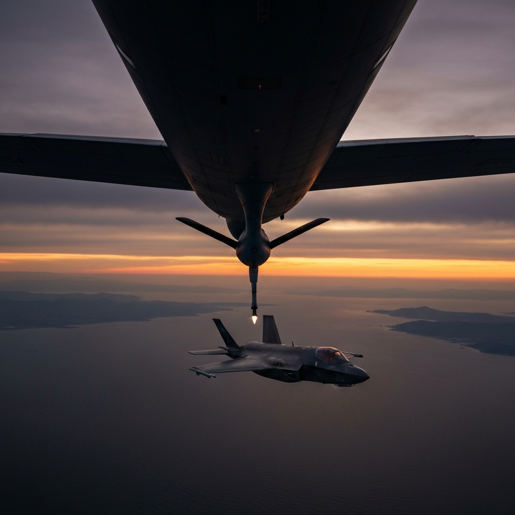 USAF KC-135s: F-35 lifeline in Taiwan Strait combat sorties