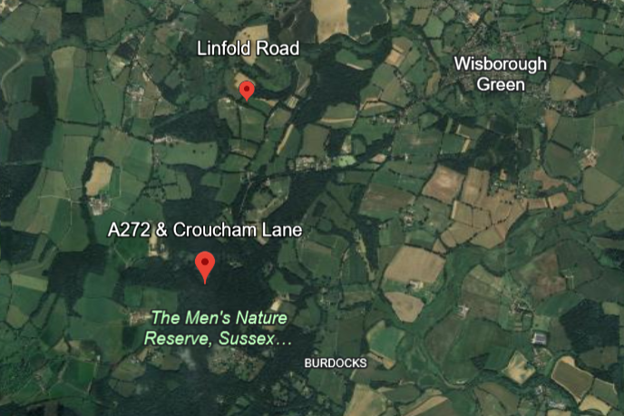 Fire crews rush to collision on A272 in West Sussex; driver airlifted ...