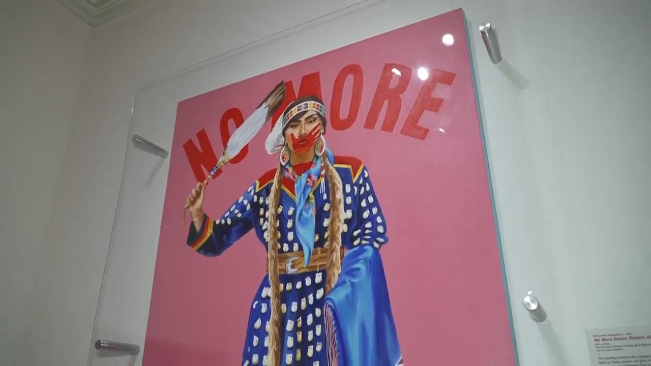 Indigenous art exhibit celebrates 250th anniversary of the US