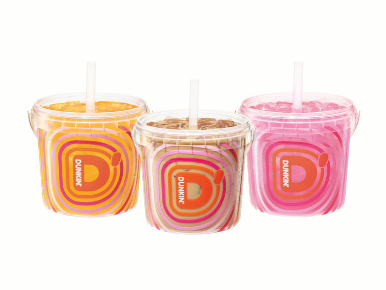 Dunkin' Donuts launching 48-ounce drink buckets this week in Tennessee