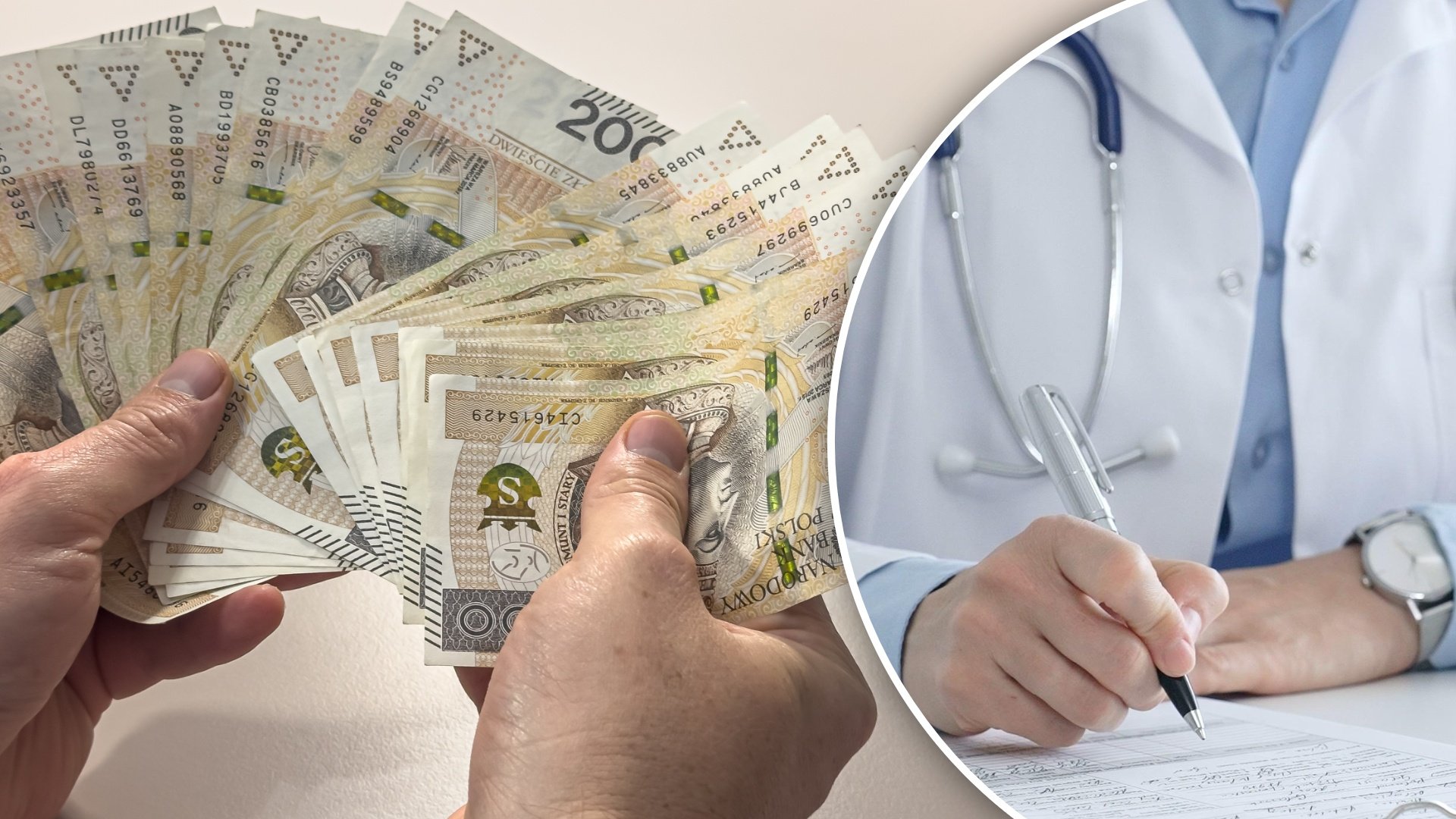 Lekarze w Polsce zarabiają coraz więcej. Rekordziści biorą fortuny
