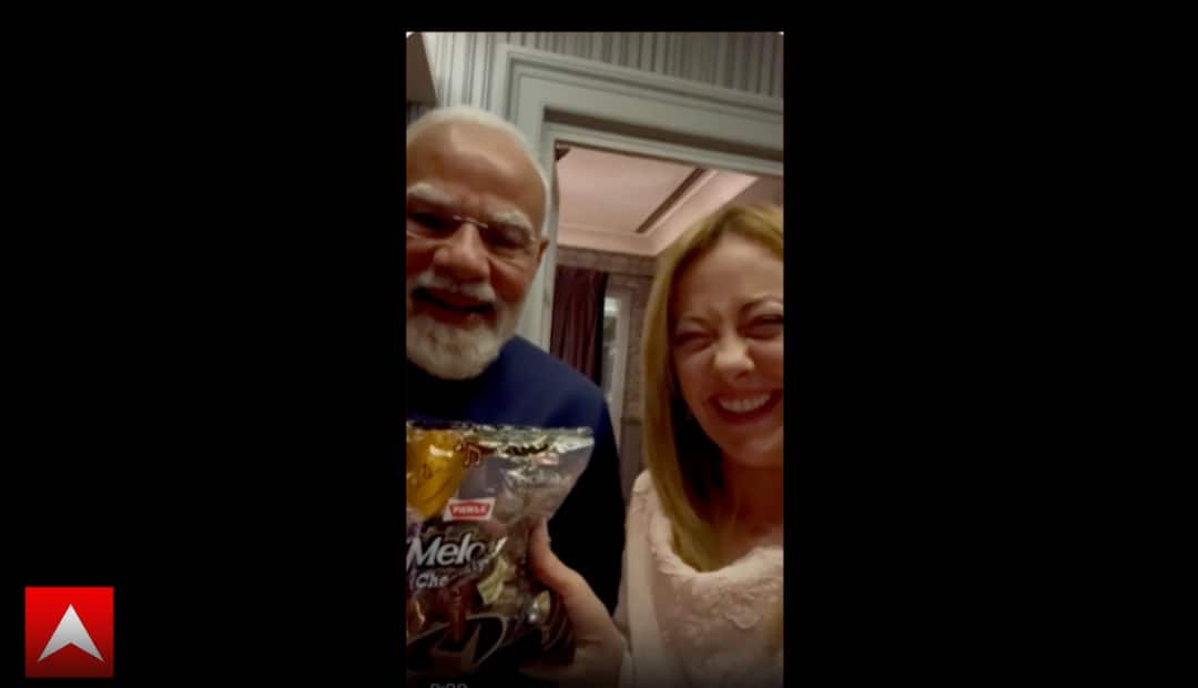 Breaking: PM Modi gifts traditional Indian sweet to Italy PM Giorgia ...