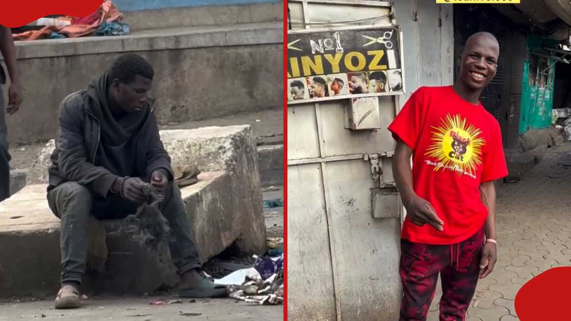 Nairobi street boy wows Kenyans after incredible transformation in 3 ...