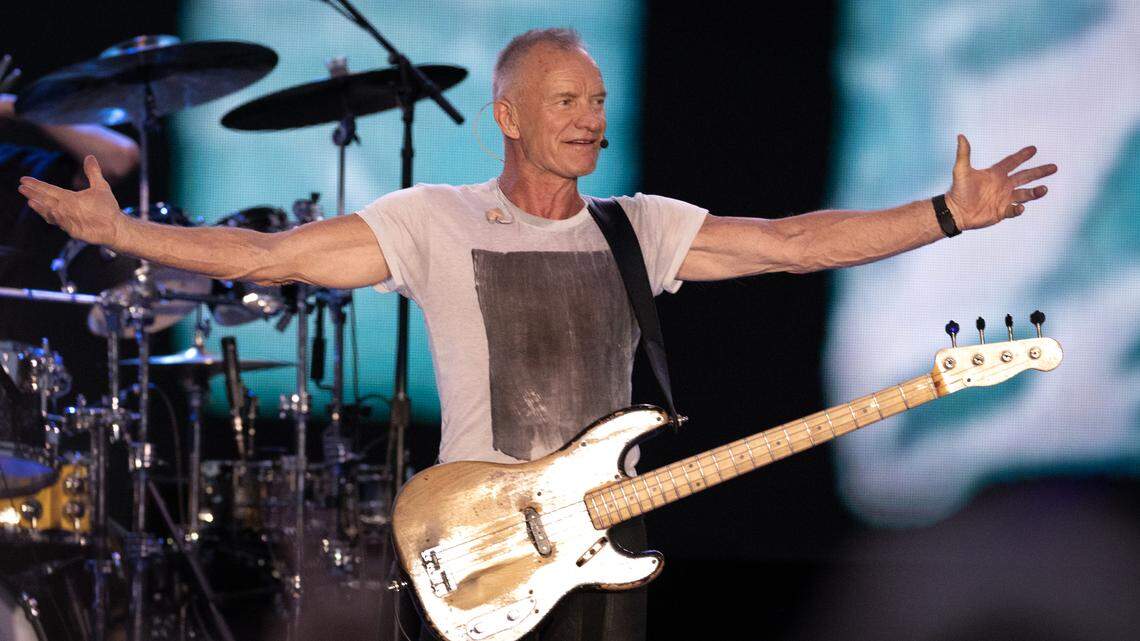 Sting is still at it, bringing solo and Police hits to Raleigh. Here ...