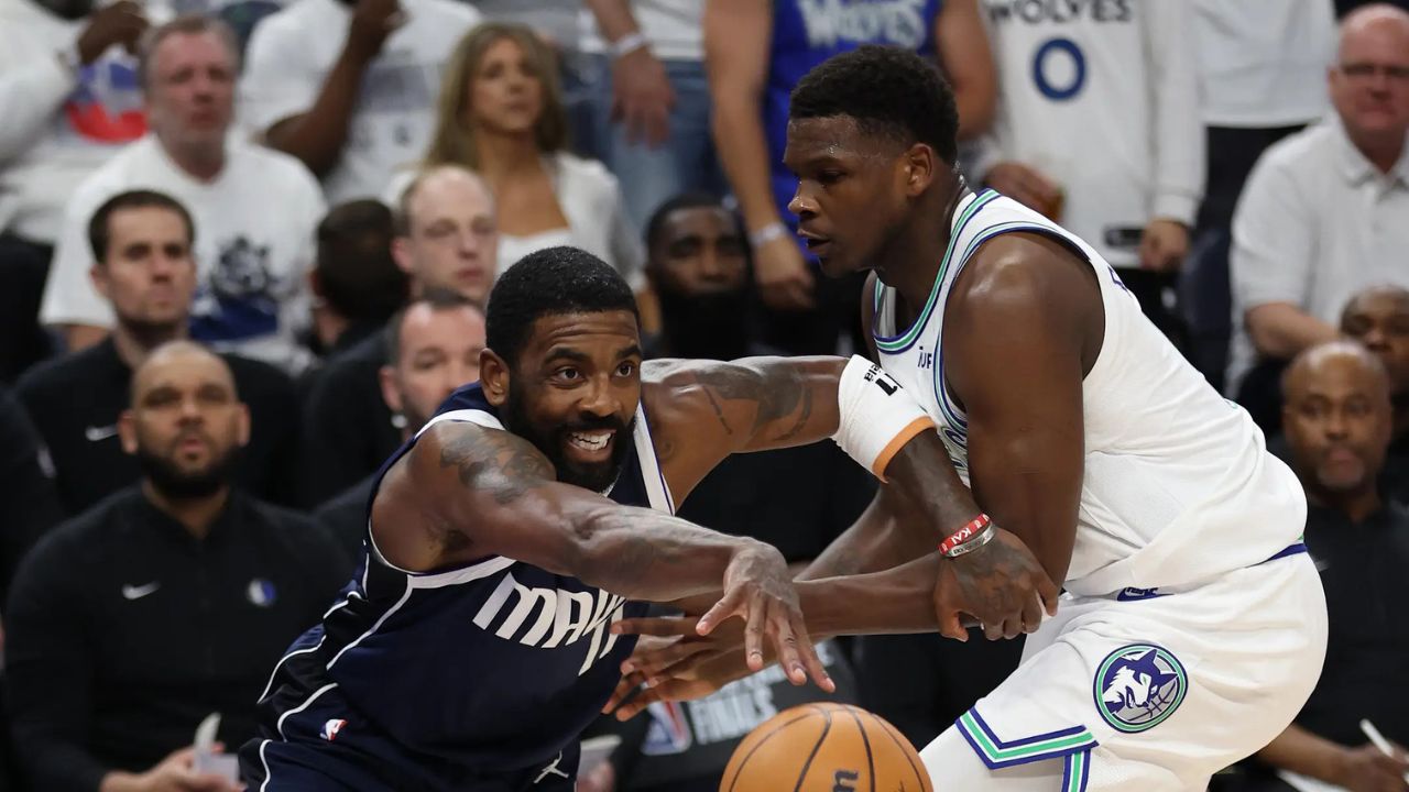 Anthony Edwards wants Timberwolves to trade for Kyrie Irving as two ...