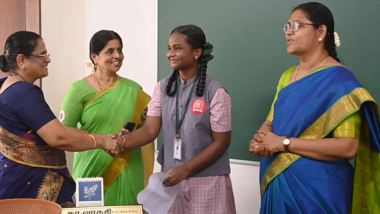 TN SSLC result 2026: Suganthi M scores 496 out of 500 in class 10 ...