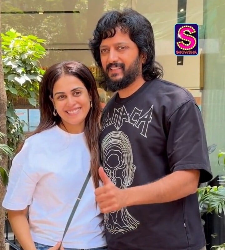 Power couple goals! Riteish Deshmukh & Genelia D'Souza step out post ...