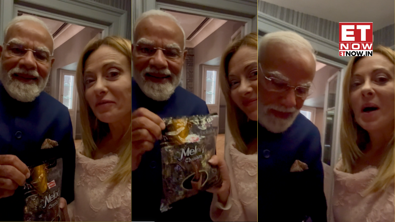 The Melodi moment! PM Modi gifts ‘Melody’ toffee to his Italian ...