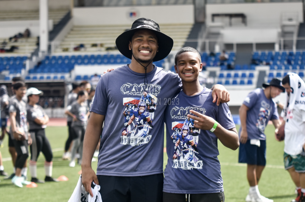 FIL AM Cam Bynum spreads football and faith through his foundation