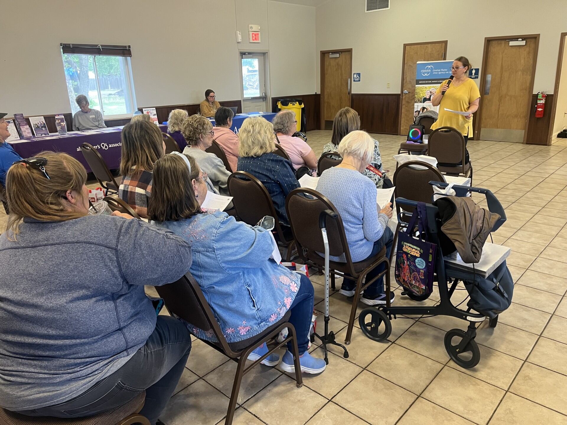 Wellness in the park connects seniors with services, activities