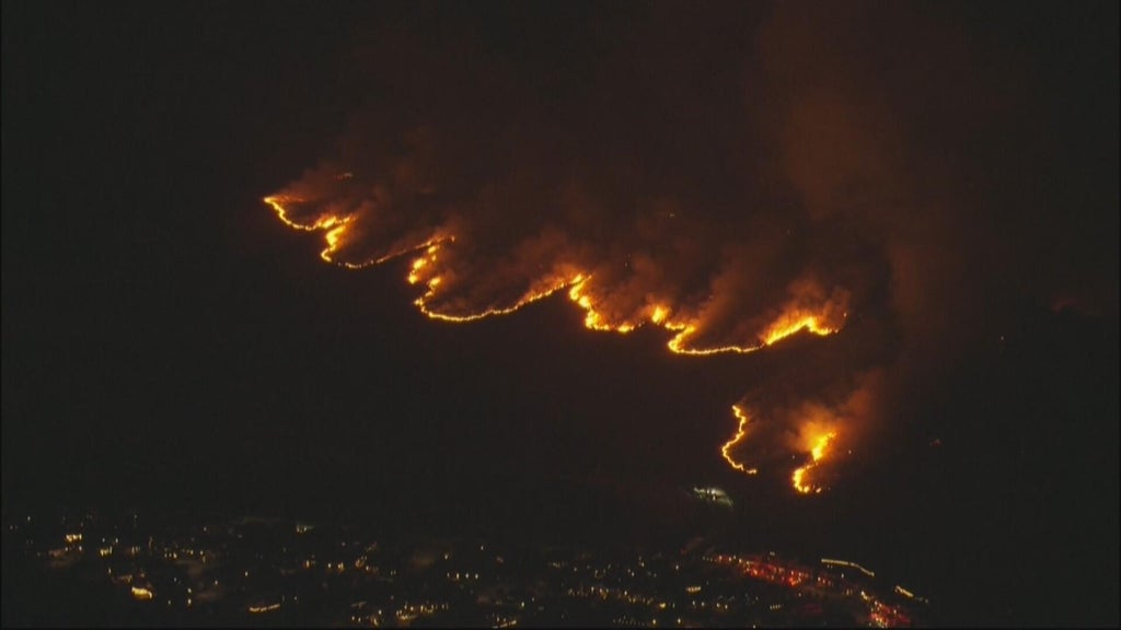Southern California's Sandy Fire in Simi Valley burns nearly 1,700 ...