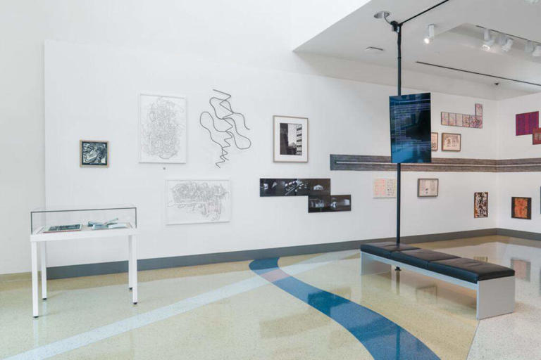 Tracing thought: 'What's my line?' at Miami Beach Regional Library