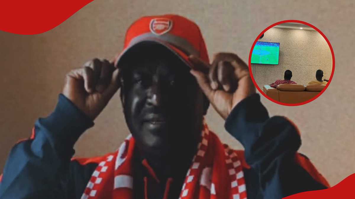 Raila Junior dedicates Arsenal’s Premier League win to late dad Raila ...