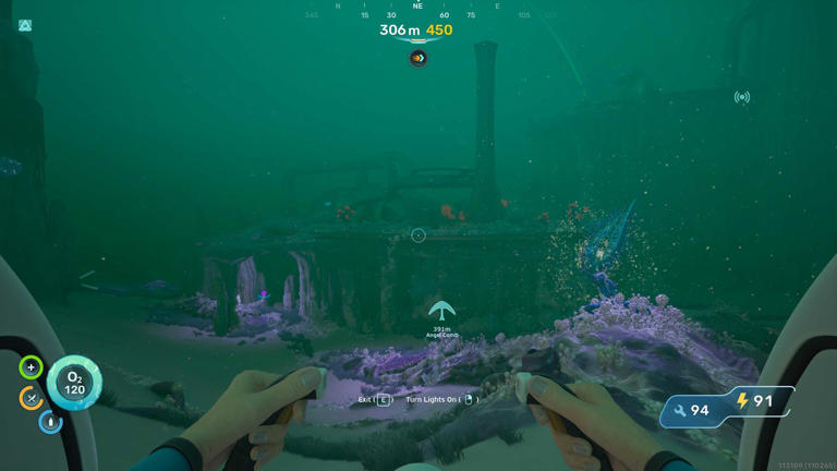 How to clear the alien ruins angel comb in Subnautica 2