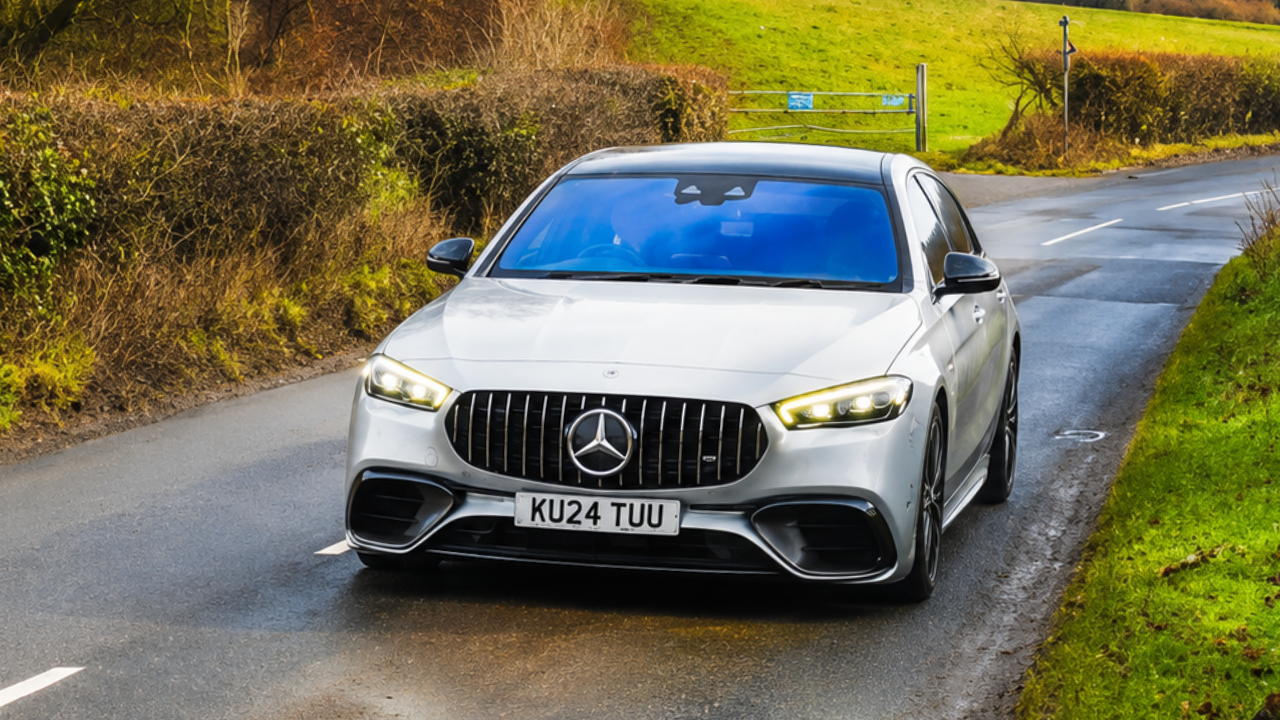 Driving the Mercedes AMG S63 E Performance