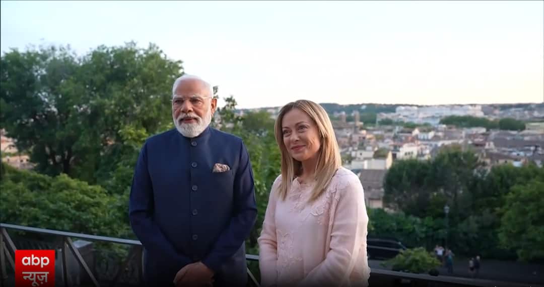 Breaking news: PM Modi holds key talks with Giorgia Meloni in Rome