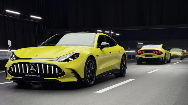 The new Mercedes-AMG GT 4-door coupe's synthesized V8 sounds might be ...
