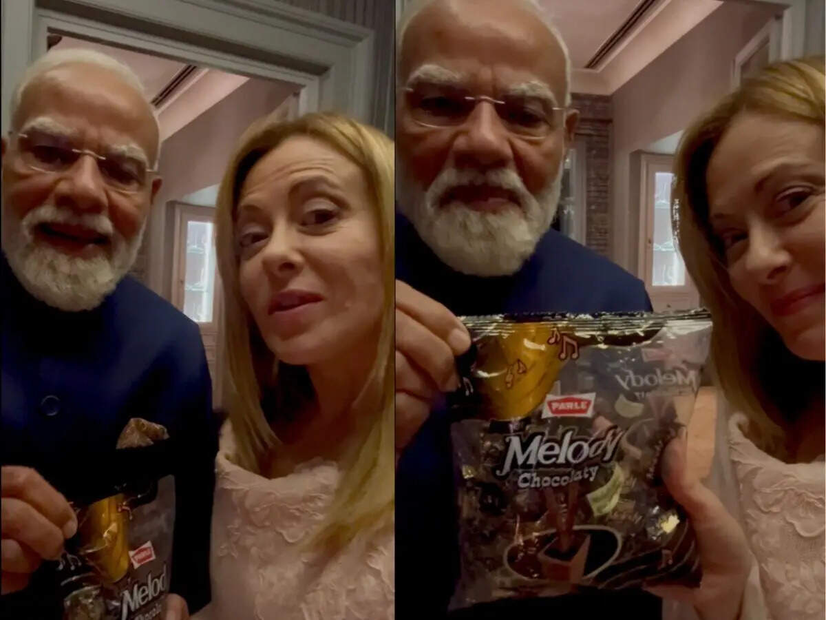 PM Narendra Modi gifts Melody toffee to Italian PM Giorgia Meloni ...