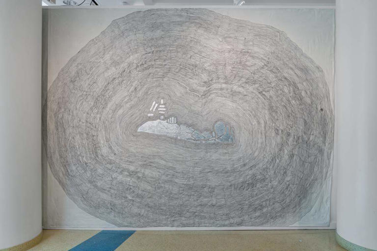 Tracing thought: 'What's my line?' at Miami Beach Regional Library
