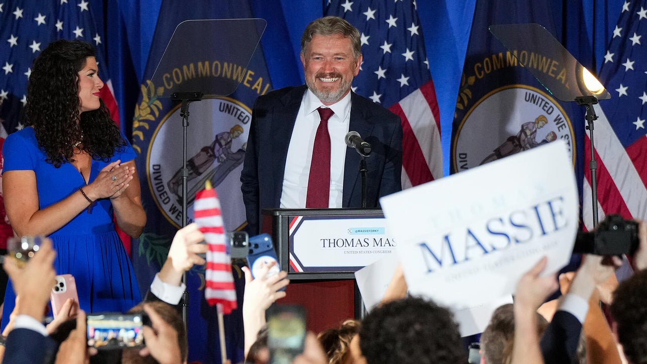Watch: Rep. Thomas Massie concedes Kentucky House GOP primary to Trump ...