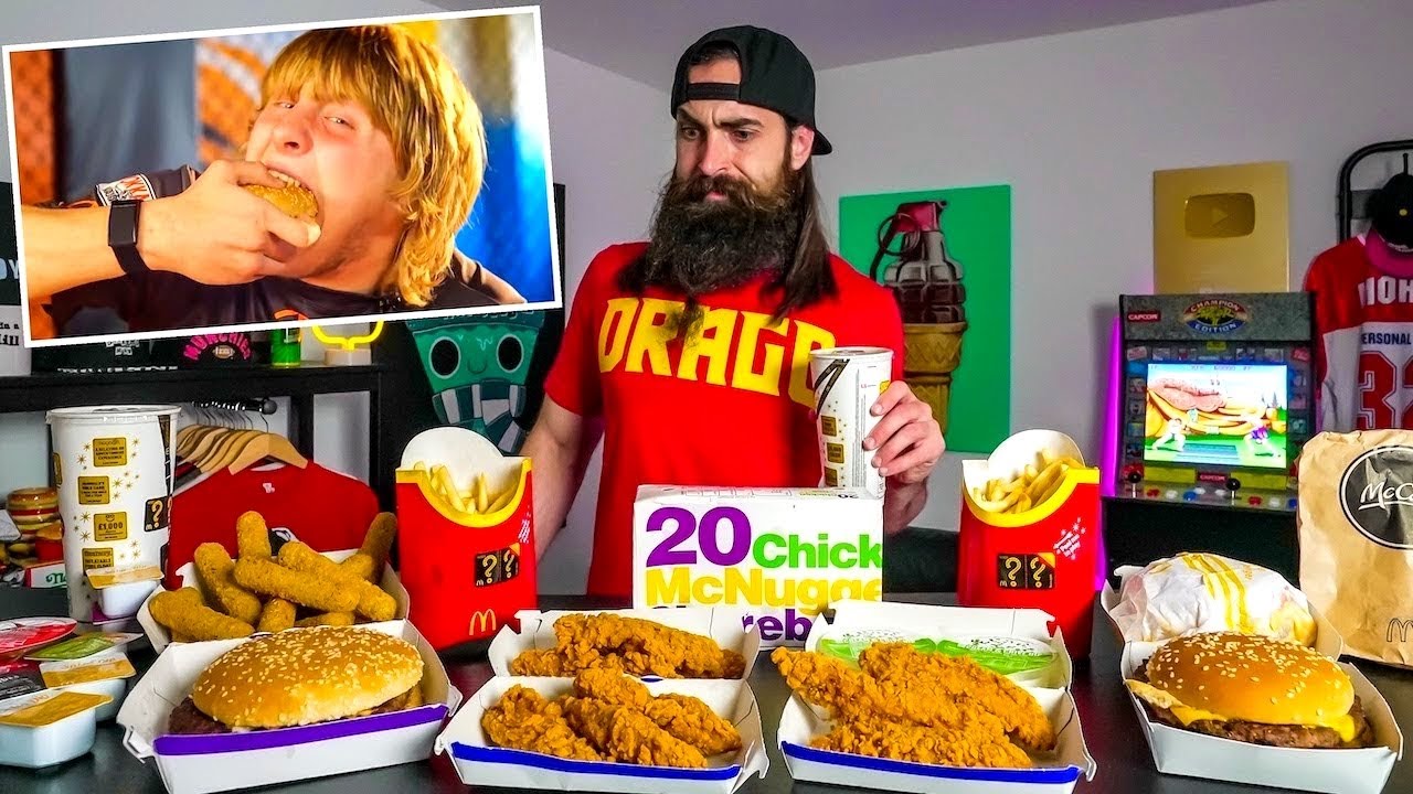 Paddy the Baddy Pimblett’s insane McDonald’s cheat meal challenge ...